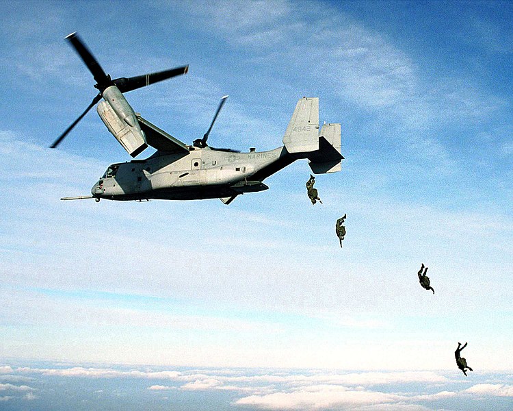 Bell Boeing V-22 Osprey unfolding - GIF and photos - HomemadeTools.net